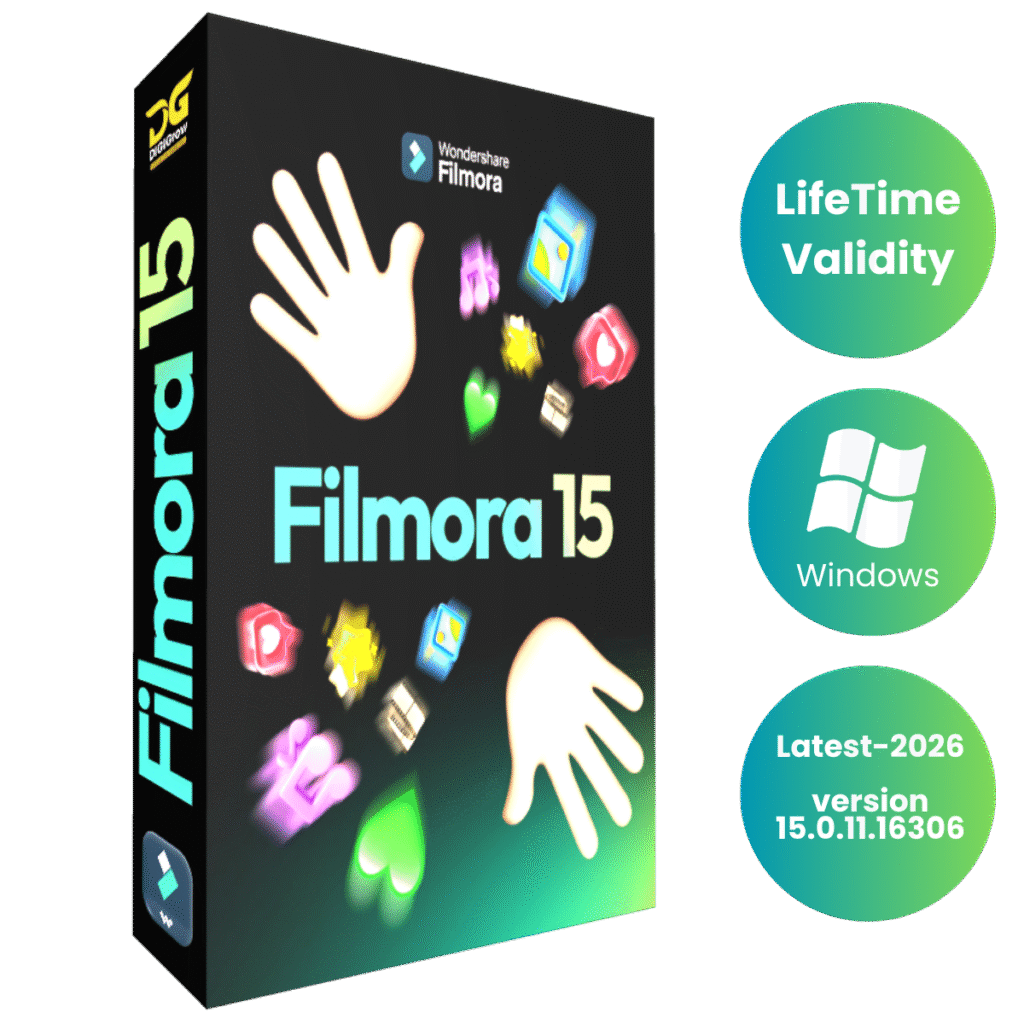 FILMORA-15 + Ai Features (Latest-2026-version-15.0.11.16306) – DIGIGrow